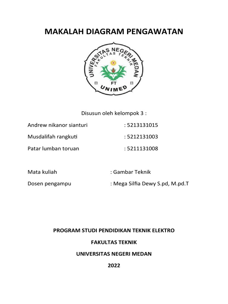 Makalah Diagram Pengawatan Kel3 | PDF