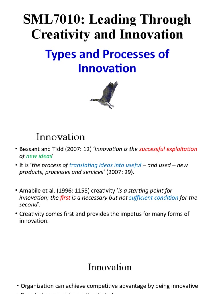 Innovation Types and Processes Explained | PDF | Innovation ...