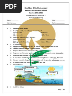 CBSE Class 3 EVS Worksheet PDF | PDF | Family | Kinship And Descent