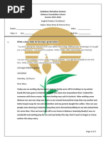 Grade 4 Question Paper English Final Exam (1) - 1 | PDF | Language Arts ...