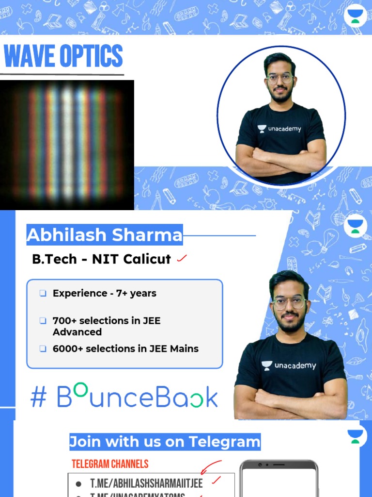 Wave Optics Pdf Diffraction Optics