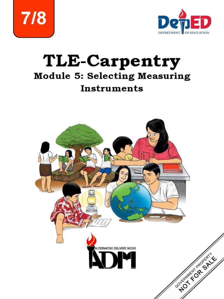 TLE 7 - 8 - Carpentry - Module 5 | PDF | Learning | Measurement