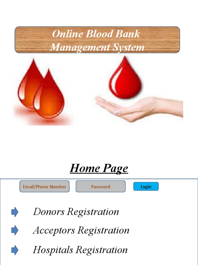 Blood Bank Management Portal | PDF | Clinical Pathology | Immunology