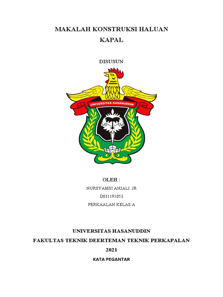 Konstruksi Haluan Kapal Modern | PDF