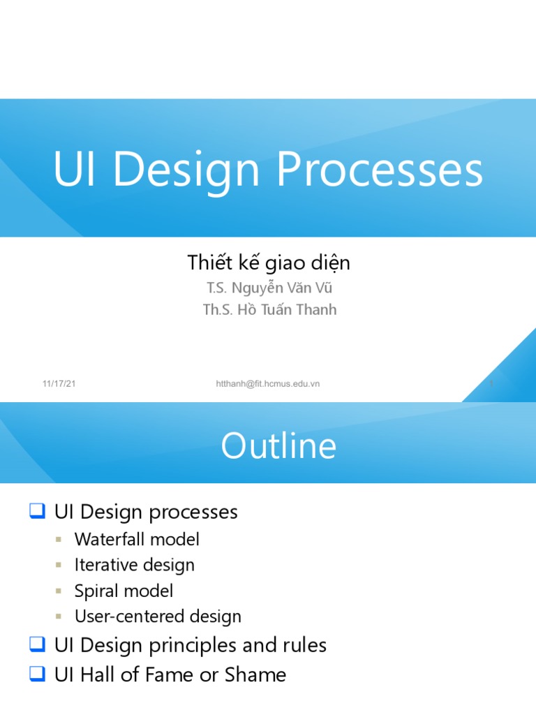 LN03-UI Design Process | PDF | Prototype | Design