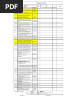 PRODUCT AUDIT CHECKLIST PCB Template | PDF