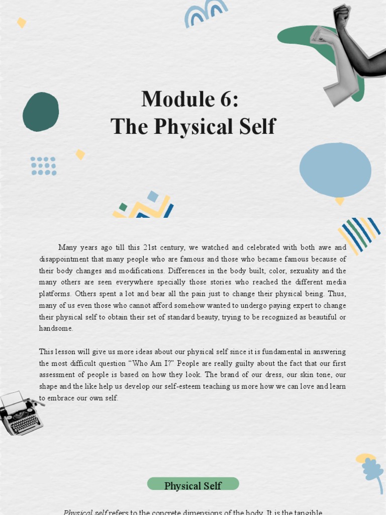 The Physical Self Presentation | PDF
