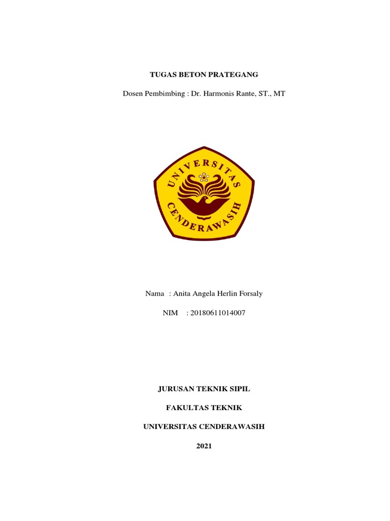 Tugas Met. Elemen Hingga Anita Forsaly (20180611014007) | PDF Tugas Met. Elemen Hingga Anita Forsaly (20180611014007) | PDF