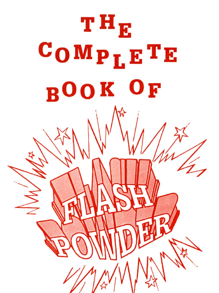 Complete Book of Flash Powder | PDF | Technology & Engineering