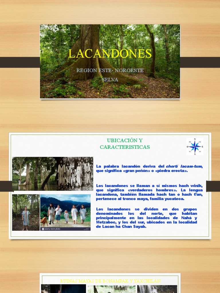 Lacandones Diapositivas | PDF | Historia