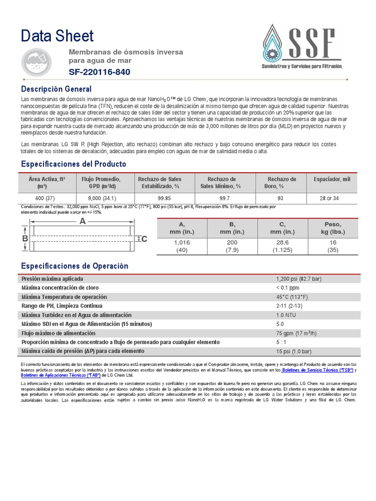 Datasheet - SF 220116 840 | PDF