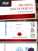 Esquema - Clasificacion de Las Pruebas Psicologicas | PDF | Sicología | Evaluación neuropsicológica