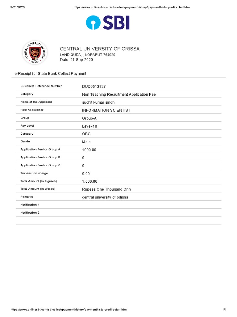 Paymenthistoryredirecturl SC | PDF