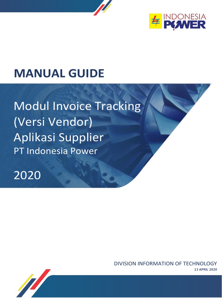 Manual Guide Modul I-Track KP (Versi Vendor) Rev.02 | PDF