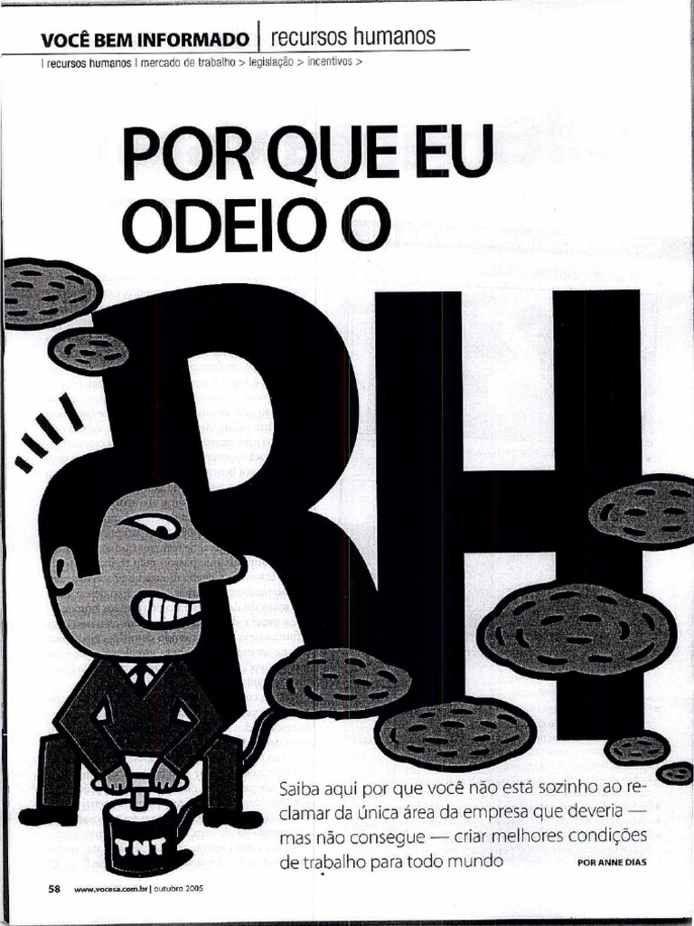 Artigo Odeio RH | PDF