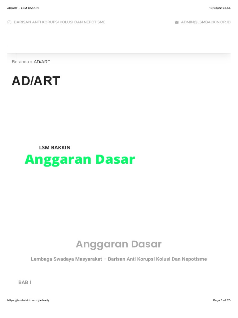 Ad:art - LSM Bakkin | PDF