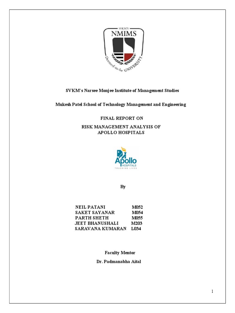 PRM Ica Report | Download Free PDF | Risk | Risk Management