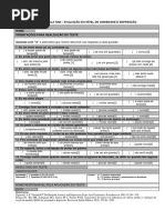 HADS Escala Depressão e Ansiedade | PDF