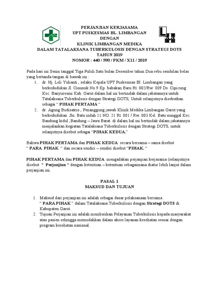 Klinik Swasta Medika Limbangan | PDF