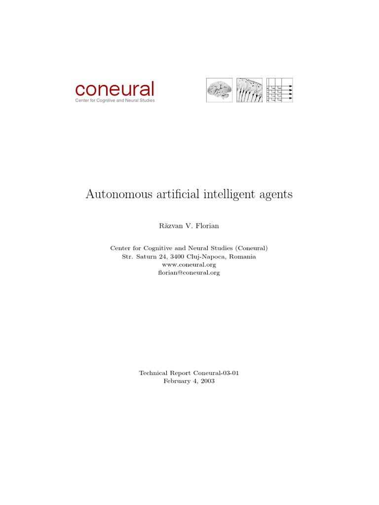 An Overview of Autonomous Artificial Intelligent Agents: Motivations ...