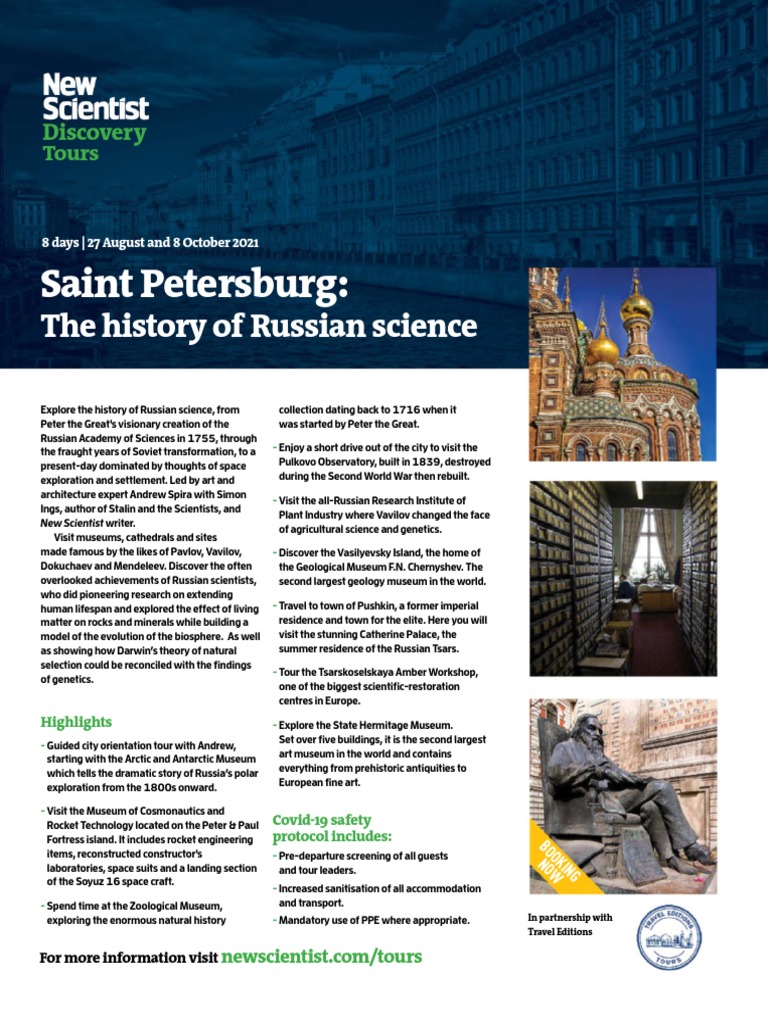 Saint Petersburg:: The History of Russian Science | PDF | Russia ...