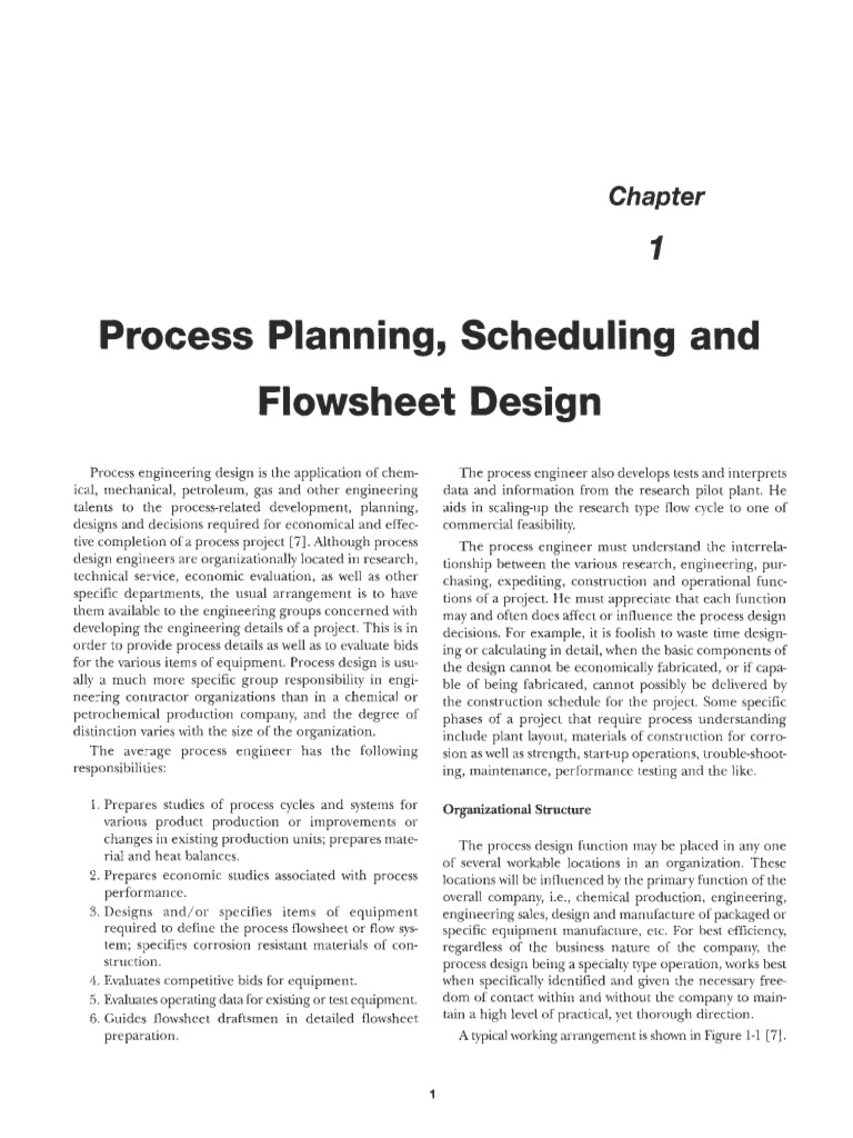 Planning & Scheduling | PDF | Design | Engineering