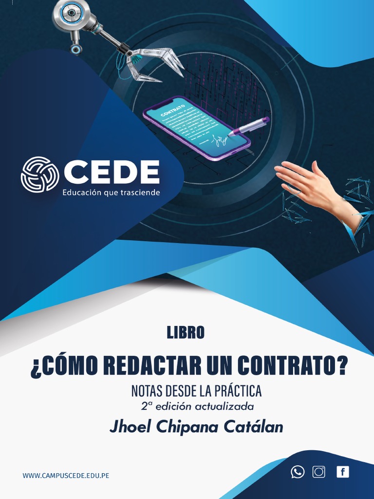 Brochure - ¿Cómo Redactar Un Contrato | PDF