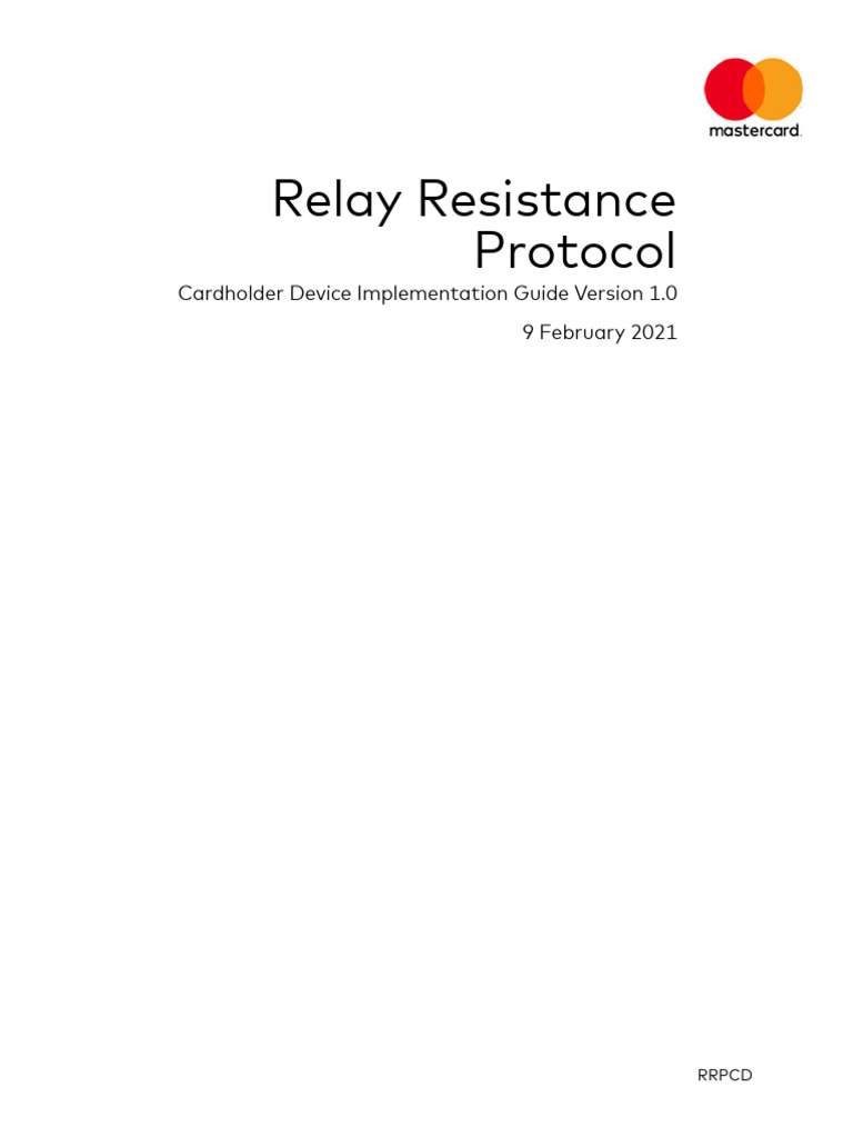 MasterCard Relay Resistancer Protocol 09022021 | PDF | Smart Card | Emv