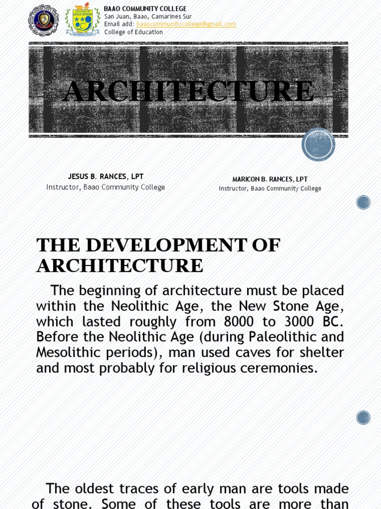 Arts Appreciation 8 - Architecture | PDF