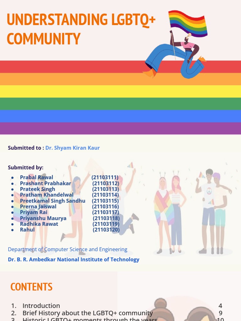 Understanding LGBTQ+ Community (Final Draft) | PDF | Lgbt | LGBTQIA+ ...