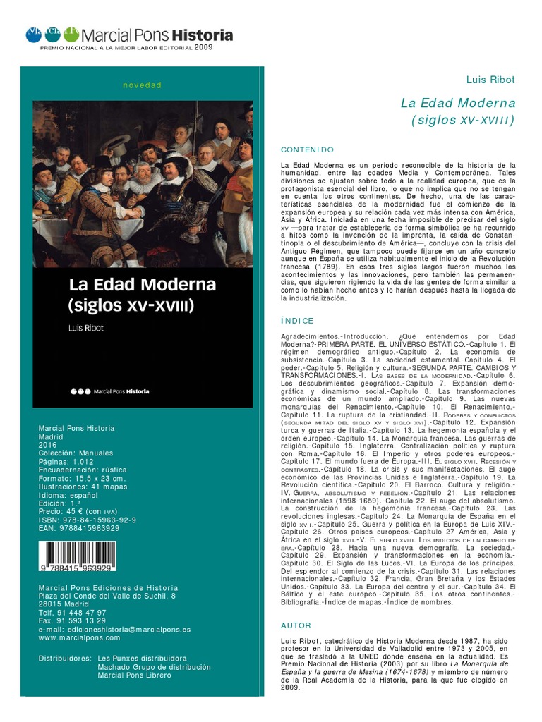 P3A - La Edad Moderna | PDF | Período moderno temprano | Europa