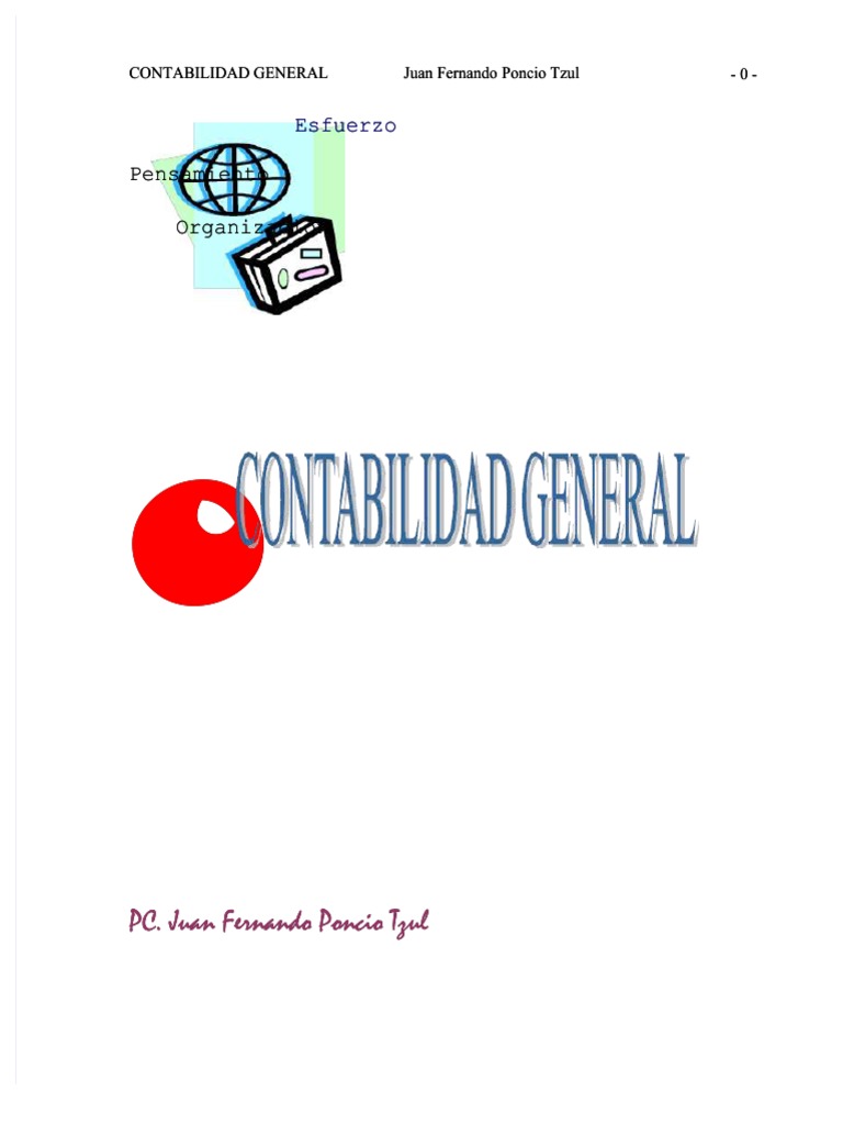 Contabilidad General: Principios Básicos | PDF | Contabilidad | Estado ...