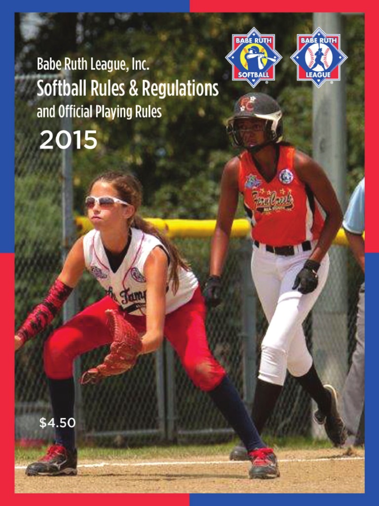 Rules Softball | PDF | Baseball Field | Birth Certificate