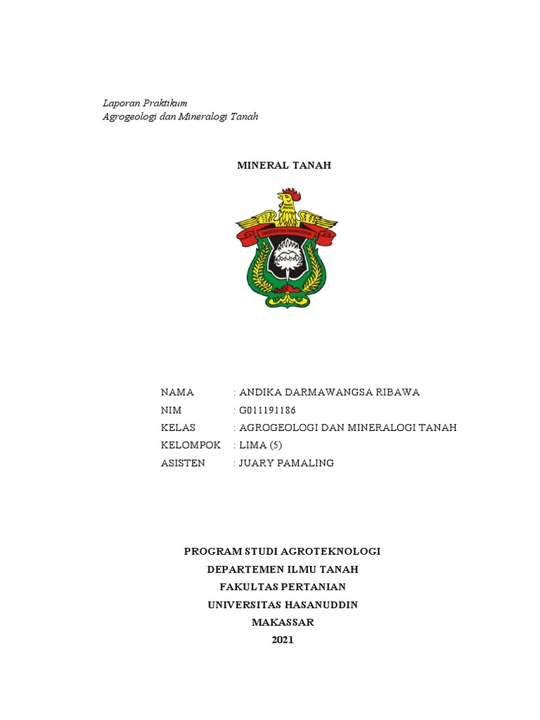 ASS1 - Andika Darmawangsa Ribawa - G011191186 - KLP 5 | PDF