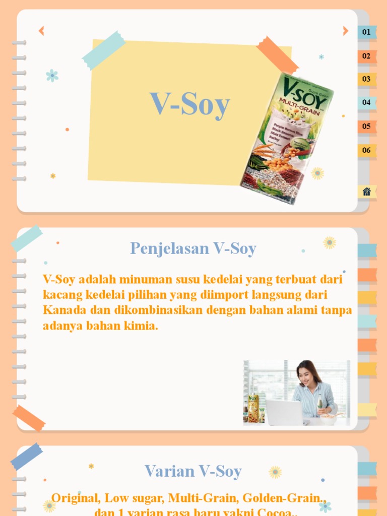 Presentasi Produk V-Soy | PDF