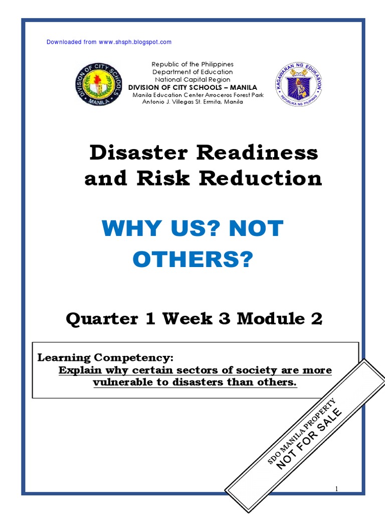 DRRR Week 3 Module 2 | PDF | Hazards | Landslide