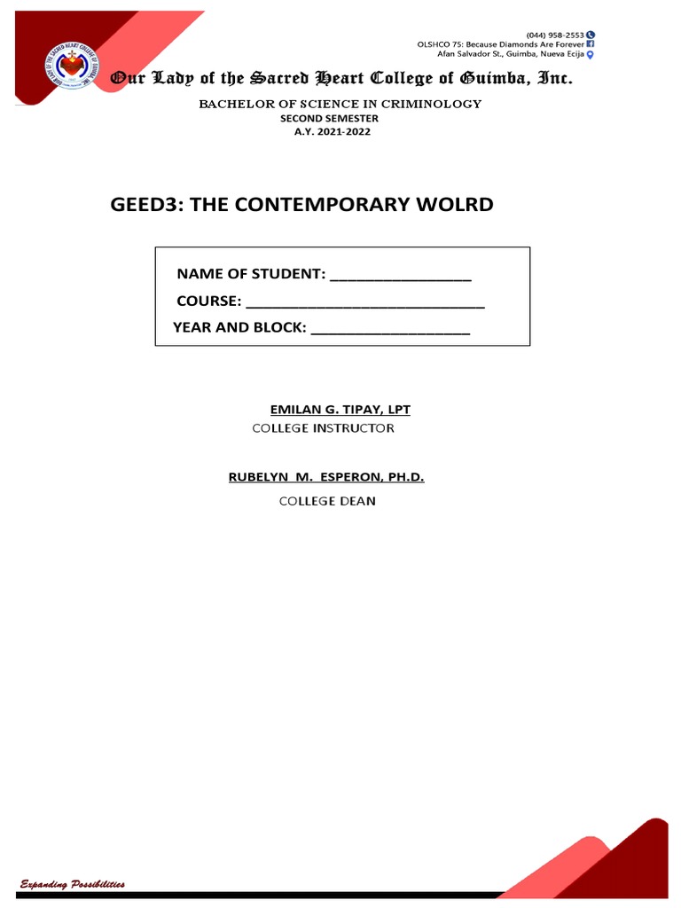 Module 1 Introduction To Globalization | PDF | Globalization | Sustainability