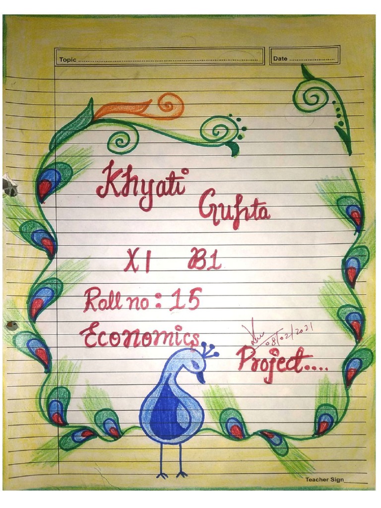 Economics Project - pdf2 | PDF