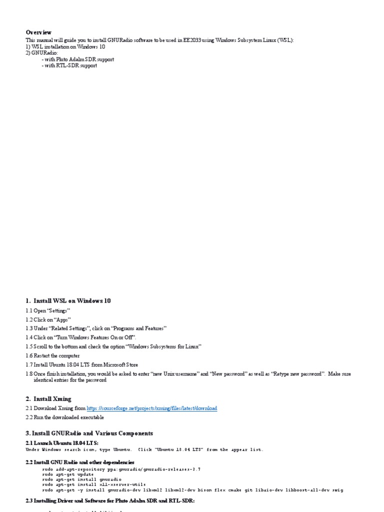 A Comprehensive Guide to Installing GNU Radio, Pluto SDR and RTL-SDR Drivers on Windows ...