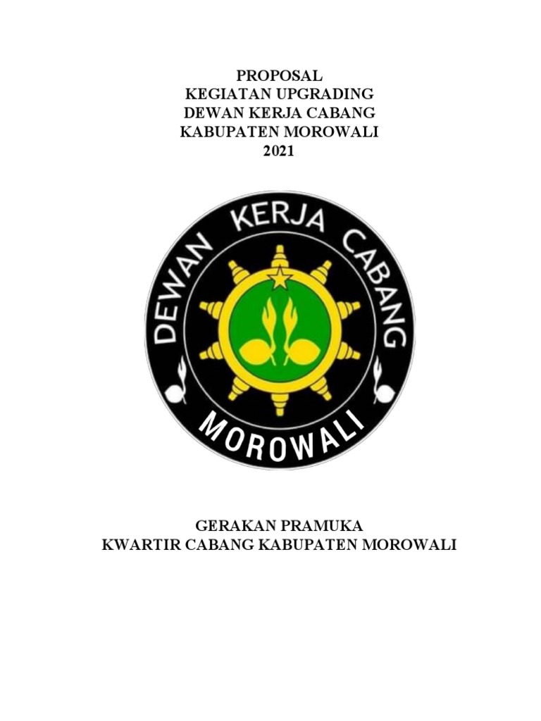 Proposal Upgrading DK 2021 | PDF | Karier & Perkembangan | Pengembangan Diri