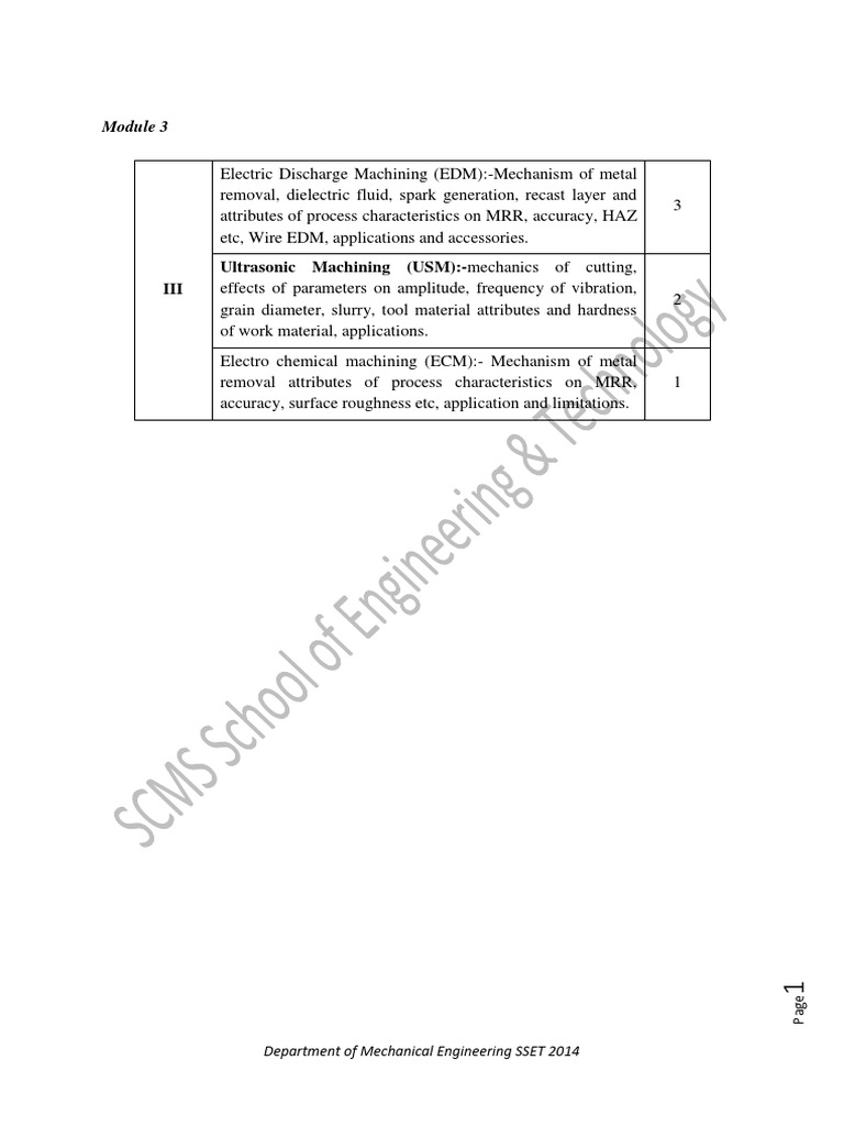 EDM and ECM Notes | PDF | Machining | Anode