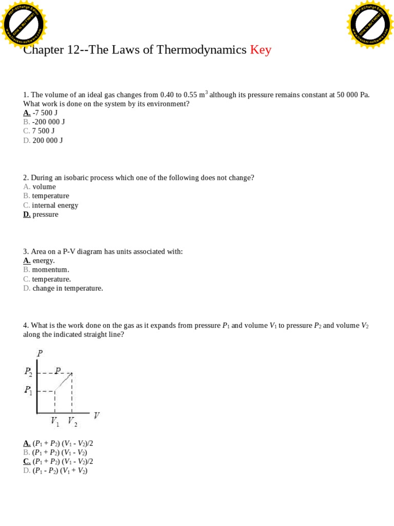 Ultimate Phyc 121 | PDF | Heat | Gases