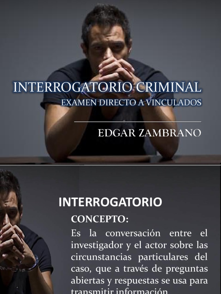 INTERROGATORIO Cleu | PDF | Método científico | Razonamiento inductivo