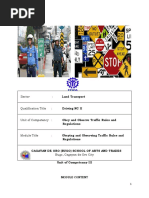 Cr3 Code Sheet | PDF | Traffic | Motor Vehicle