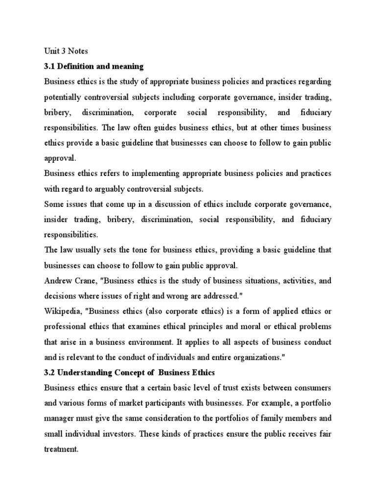 Unit 4 Notes BOE | PDF