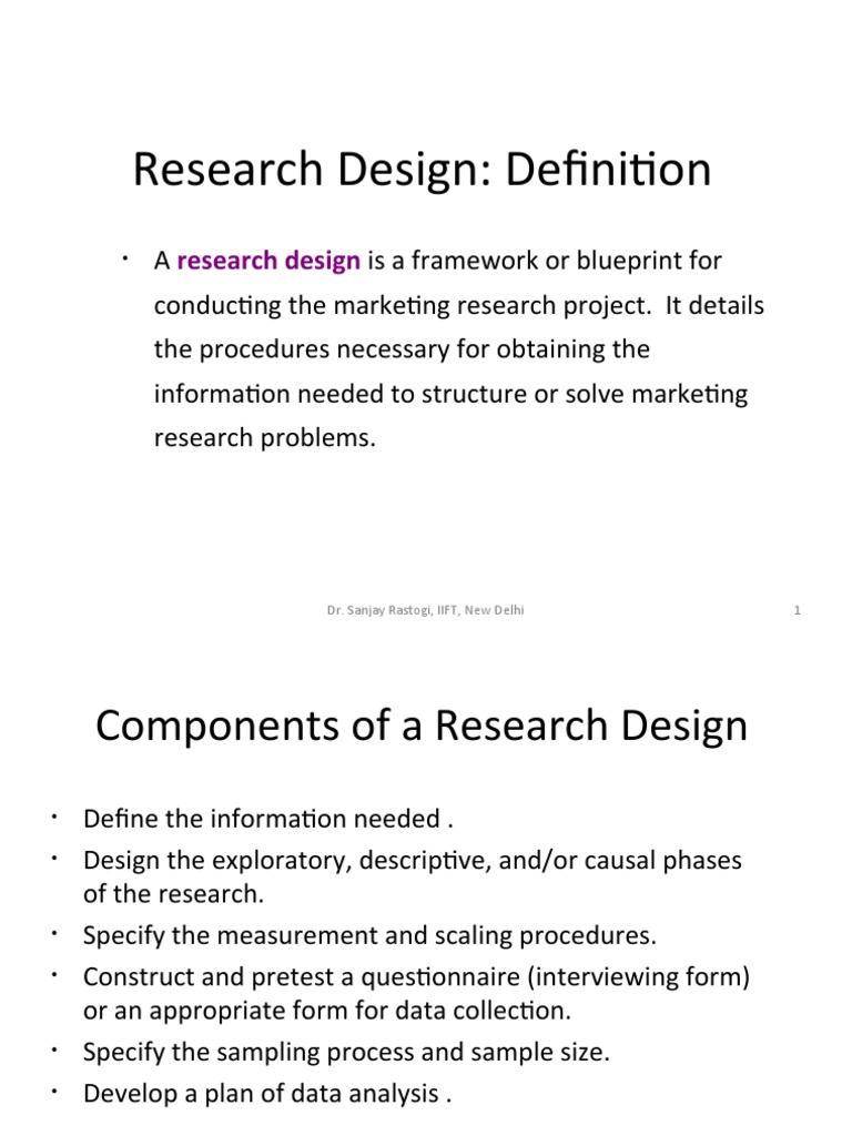 Research Design: Definition | PDF | Focus Group | Data Analysis