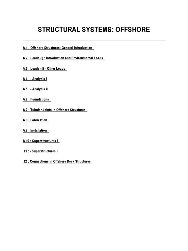 Offshore Platform Installation | PDF | Waves | Deep Foundation