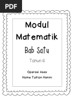 TP1483 - 2 Set Kertas Matematik Tahun 6 Upsa Sesi 202320245 | PDF