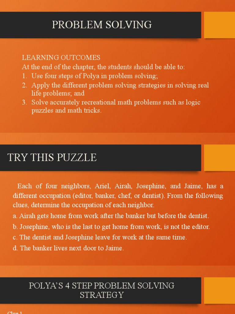 Problem Solving Polya - Copy-1 | PDF | Mathematics