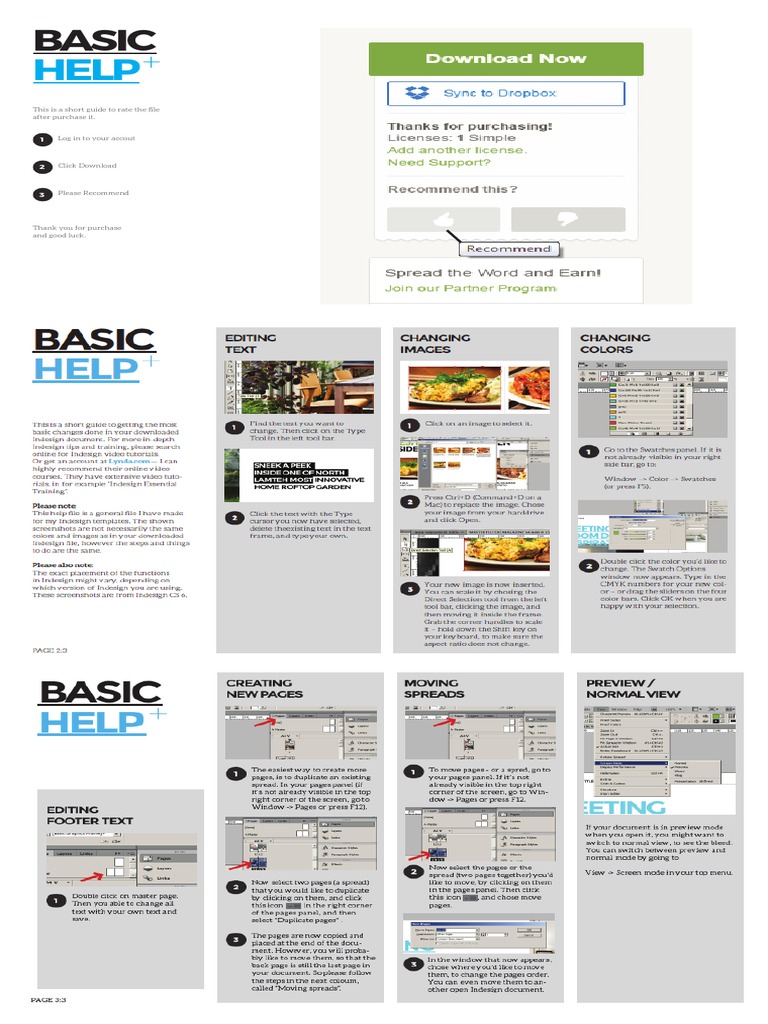 Basic Guidelines Help | PDF | Wellness